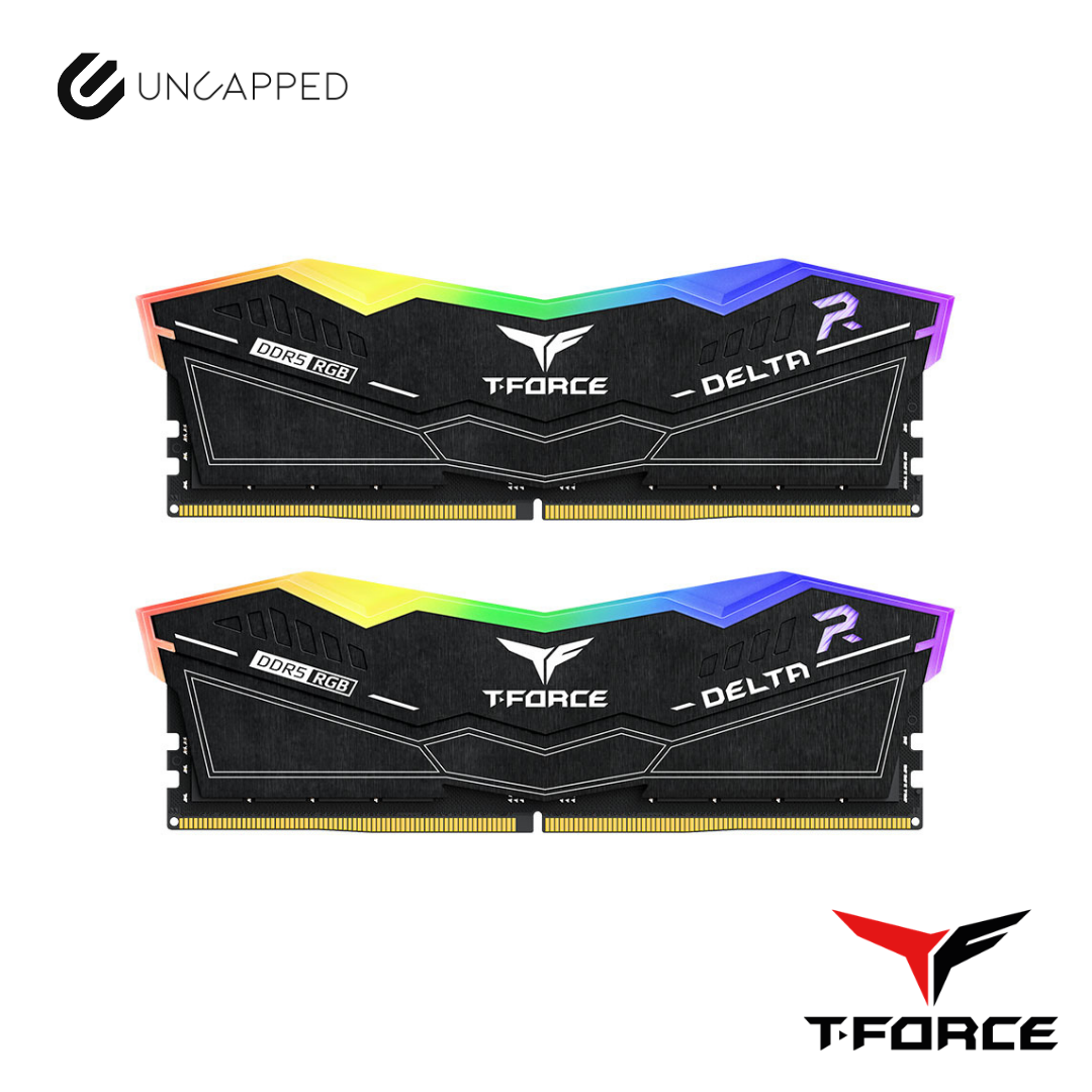 16 GB x 2 (32GB) 6000 Mhz CL38 T-Force Delta – Uncapped PC